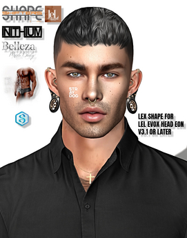 Second Life Marketplace - [SHAPEshifters] LEX SHAPE FOR LEL EVOX EON ...